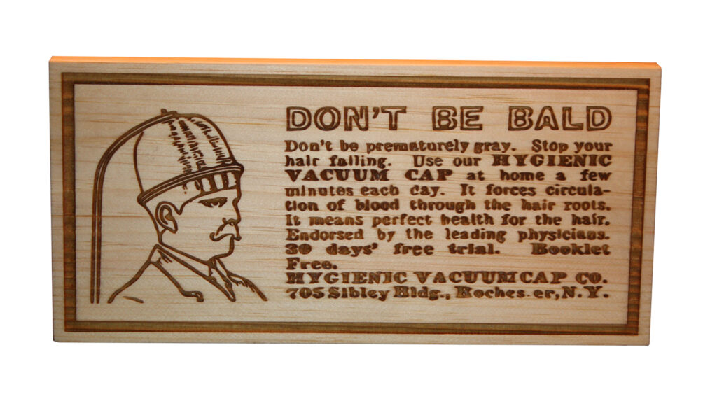 Don't Be Bald Sign - MJ Amsden Furniture
